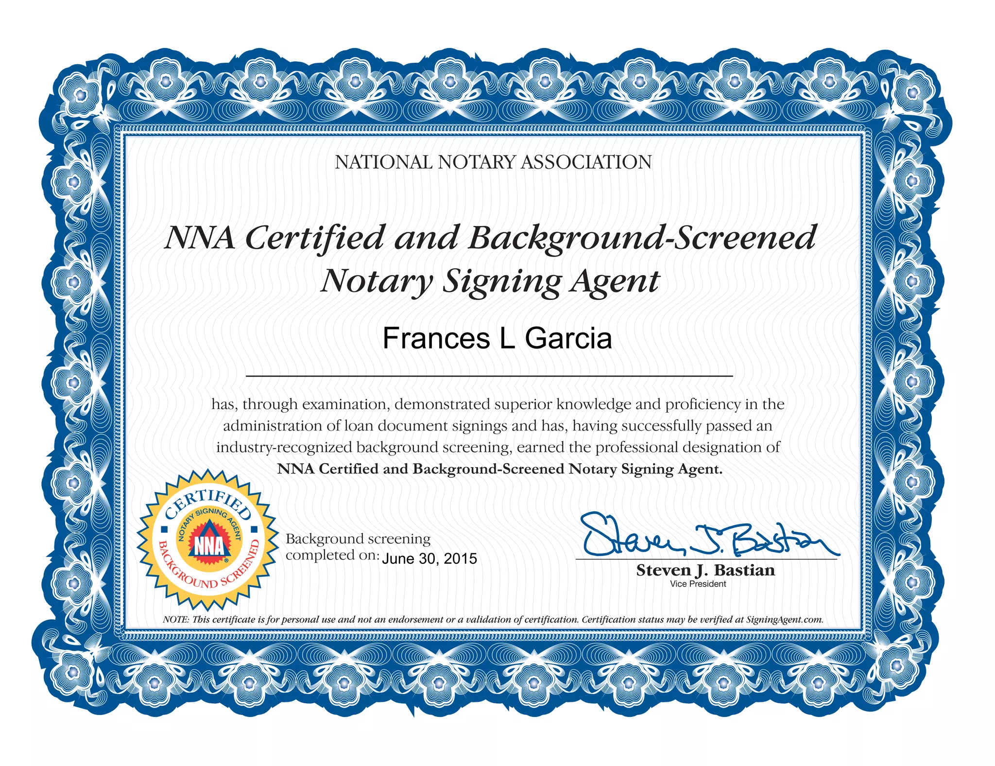 NSA Certification 2016 | PPT