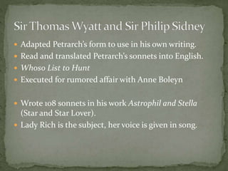 The Sonnet | PPT