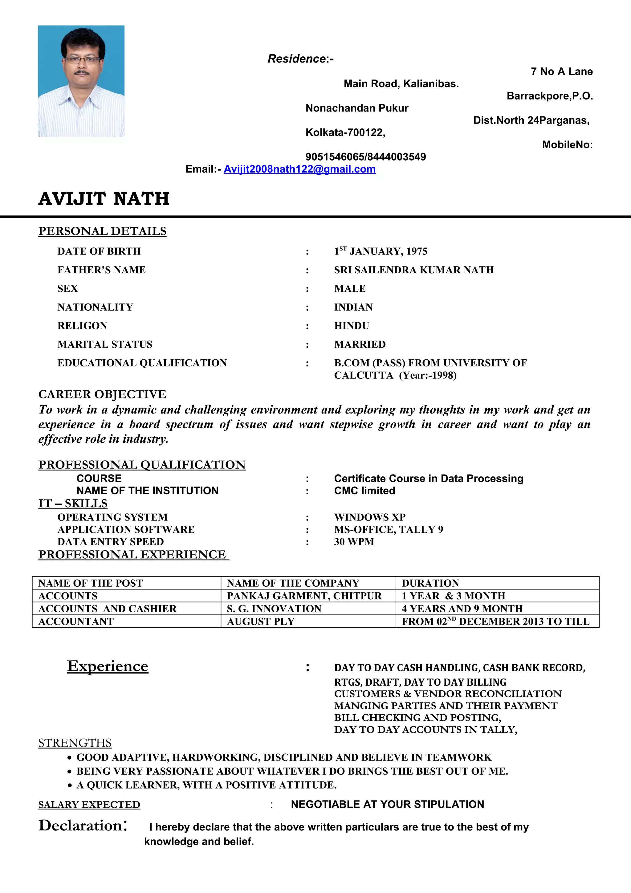 Current Resum1 | DOC