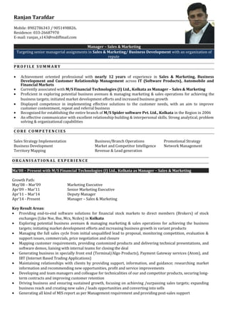 Ranjan-Resume | PDF