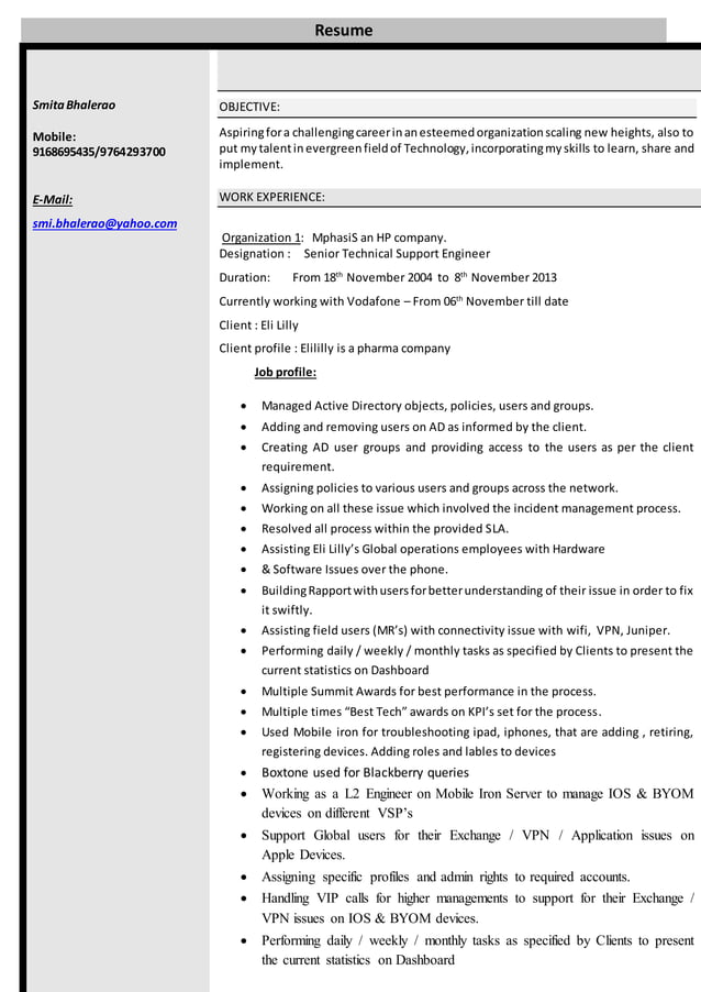 Resume_Smita_CV2 | DOCX