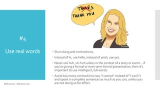 8 Effective Ways to Verbal Articulation | PPT