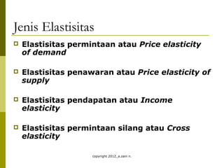 elastisitas | PPT