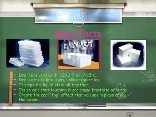 Eleanor - Dry Ice | PPS | Chemistry | Science