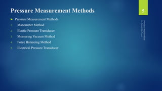 Electronic Measurement - Pressure Measurement | PDF