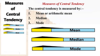 measures of central tendencies | PPTX