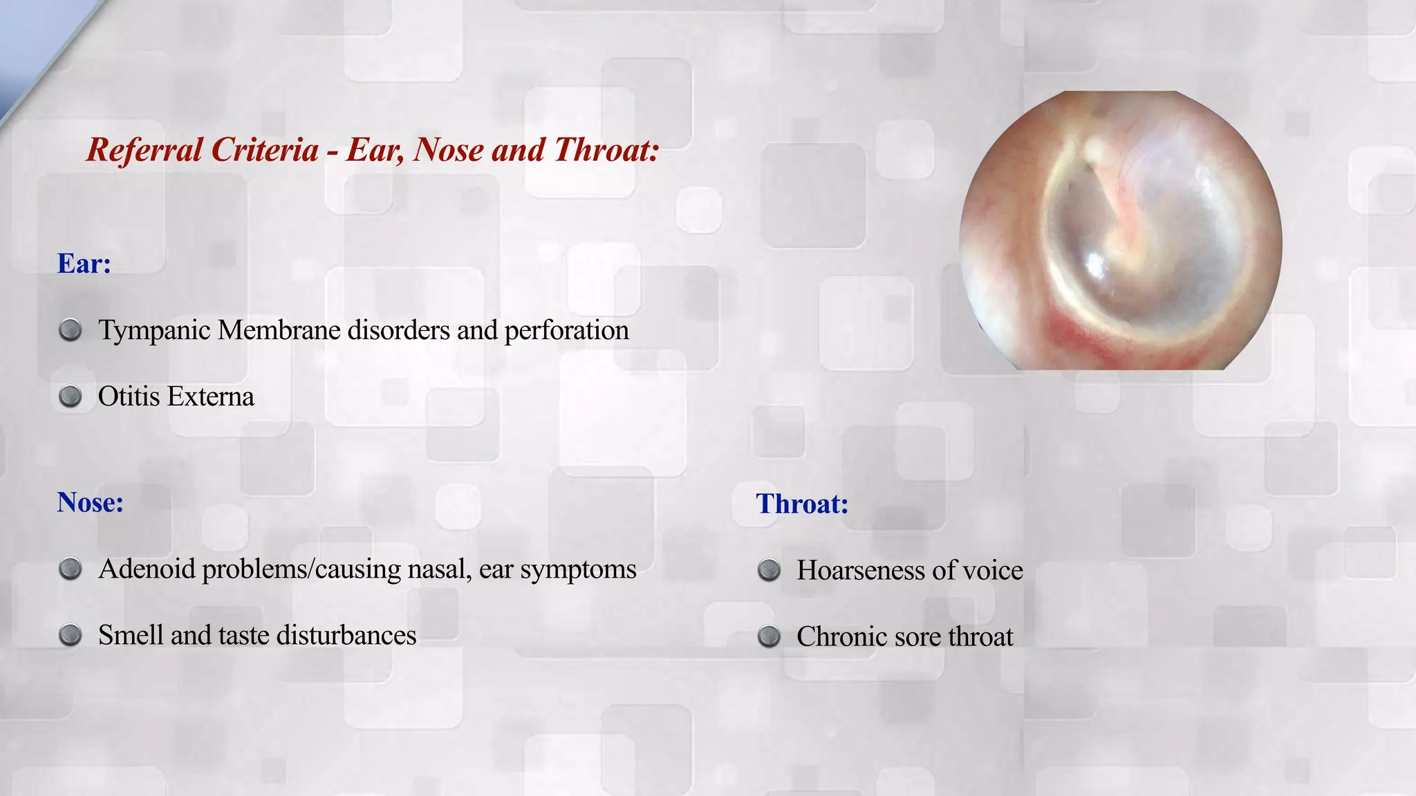When to Visit/Refer to An ENT Specialist | PDF