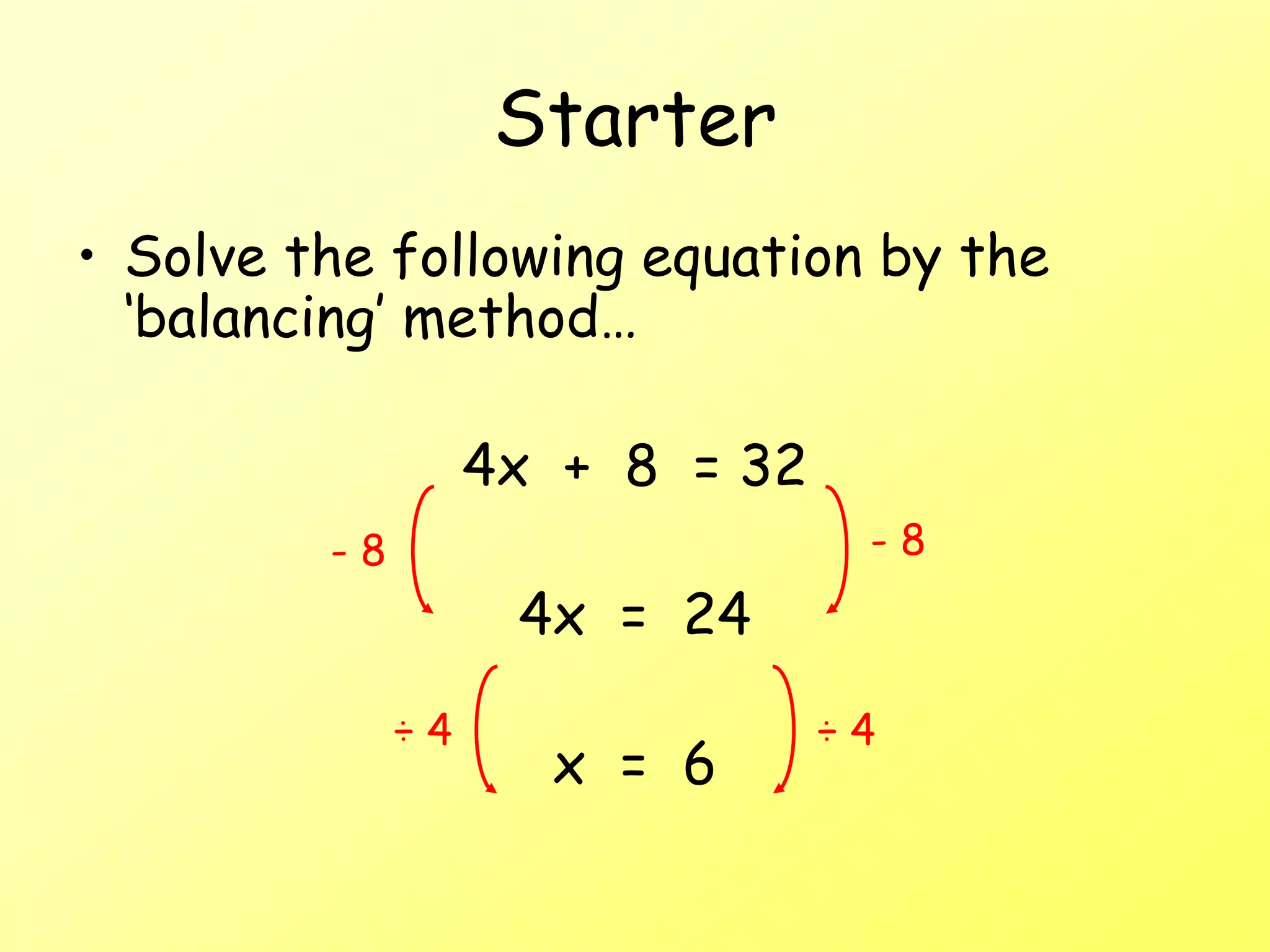 8) Equations with X on both sides (Higher).ppt