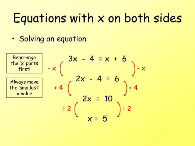 8) Equations with X on both sides (Higher).ppt