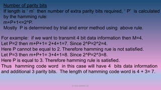 error handling codes | PPTX | Computer Networking | Computing