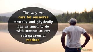 8 essential components of the daily routines of | PPT