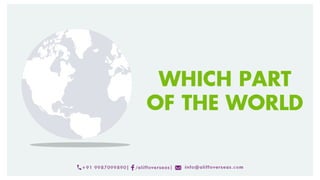 8 essential factors to consider when choosing a country to study in ...