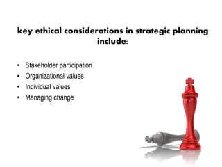 8 ethical and social considerations in strategy development | PPTX