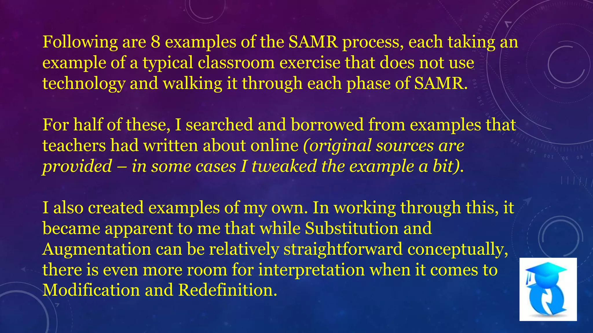 8 Examples of Transforming Lessons Through the SAMR Model | PPTX