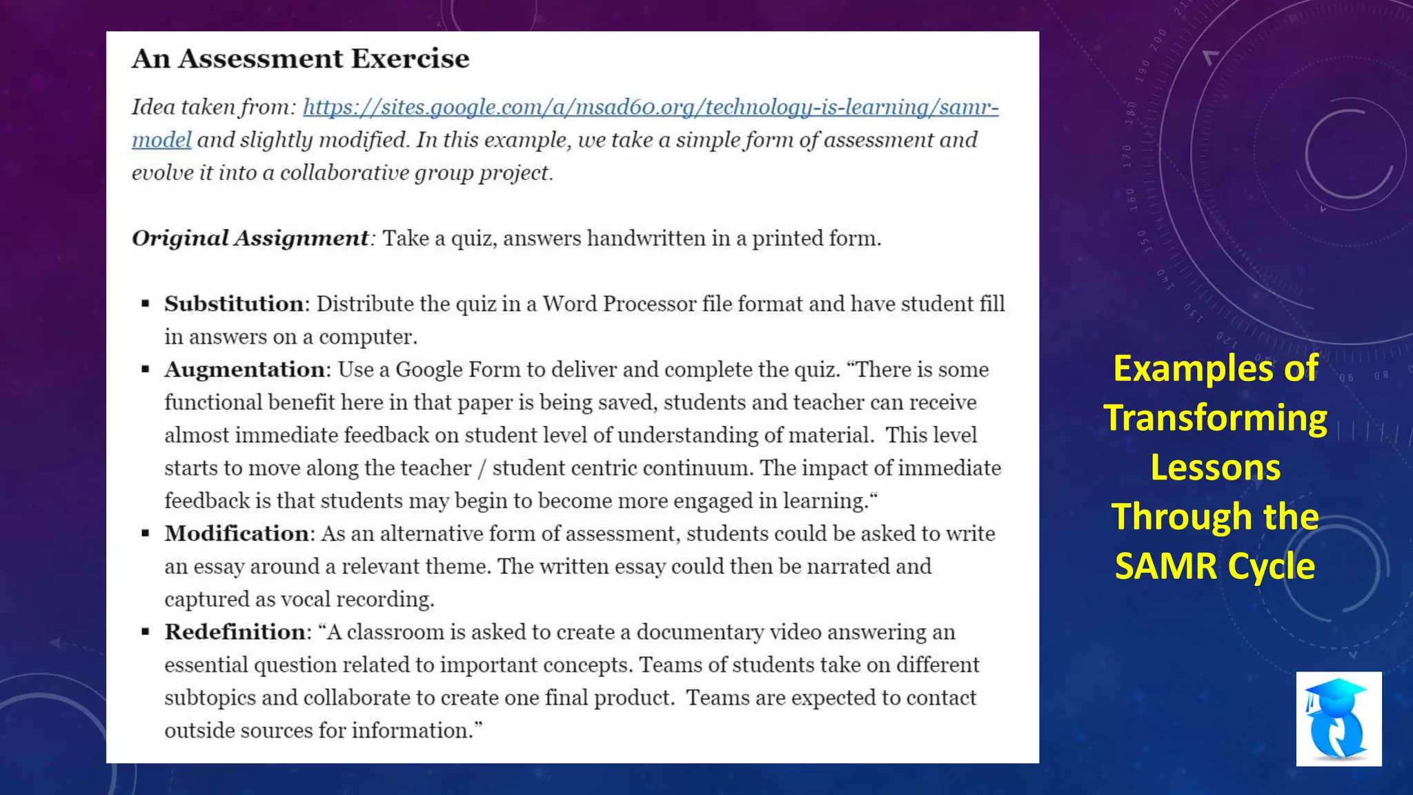 8 Examples of Transforming Lessons Through the SAMR Model