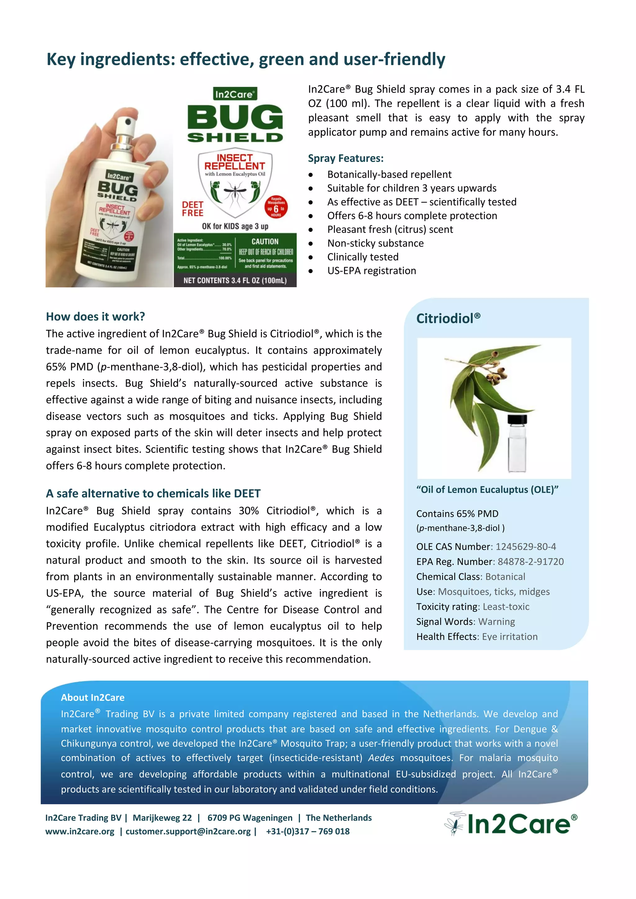 Insect-repellent-factsheet | PDF