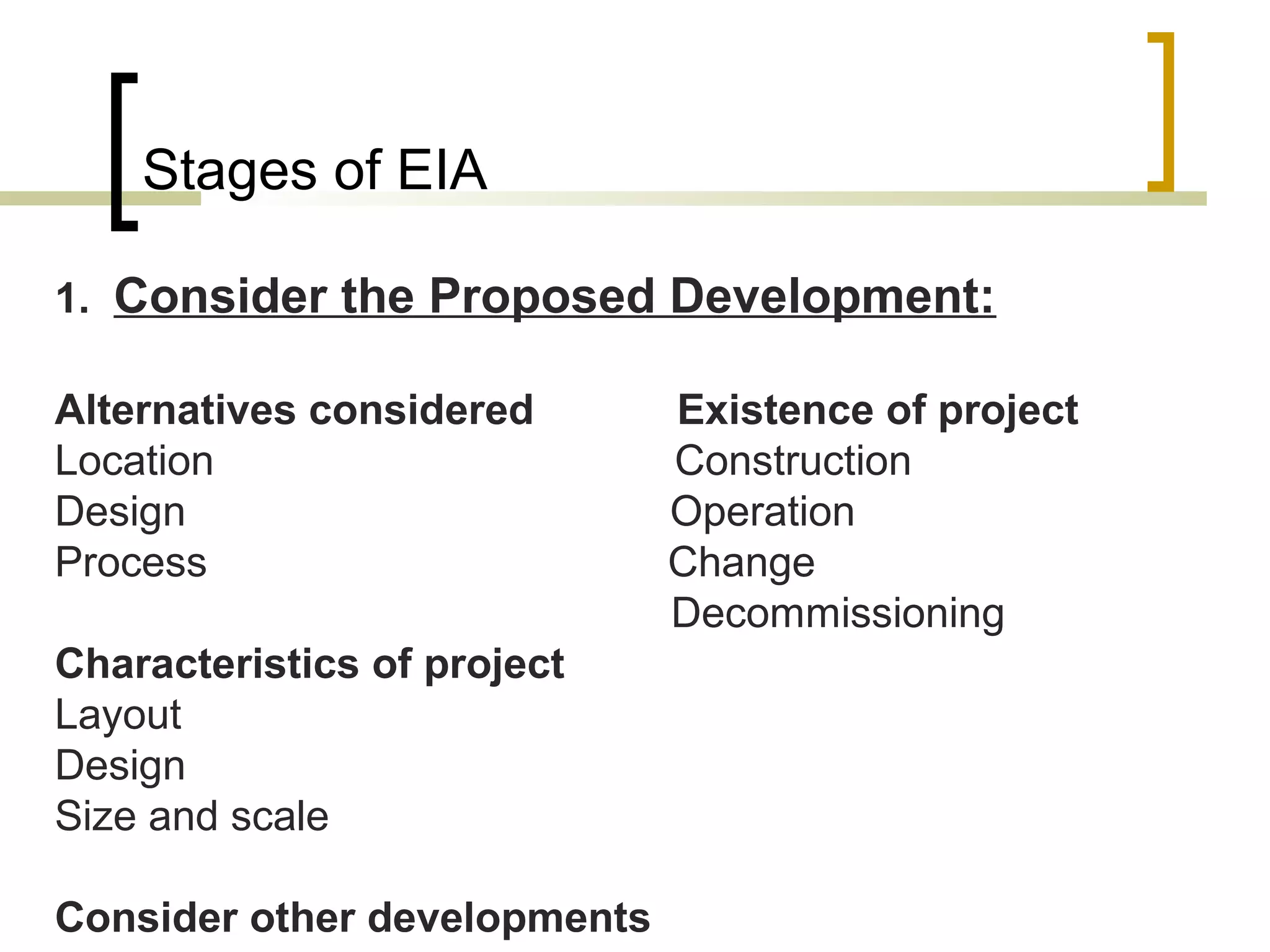 Imelda Winters Presentation Environmental Impact Assessment | PPT