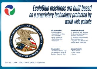 EcoloBlue Corporate Presentation 2015 | PPT