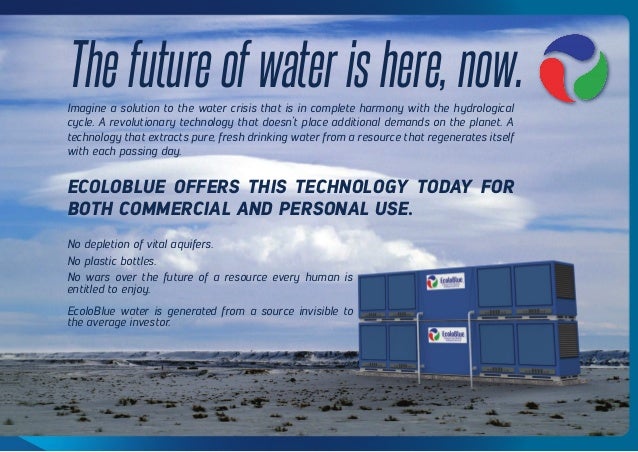 EcoloBlue Corporate Presentation 2015