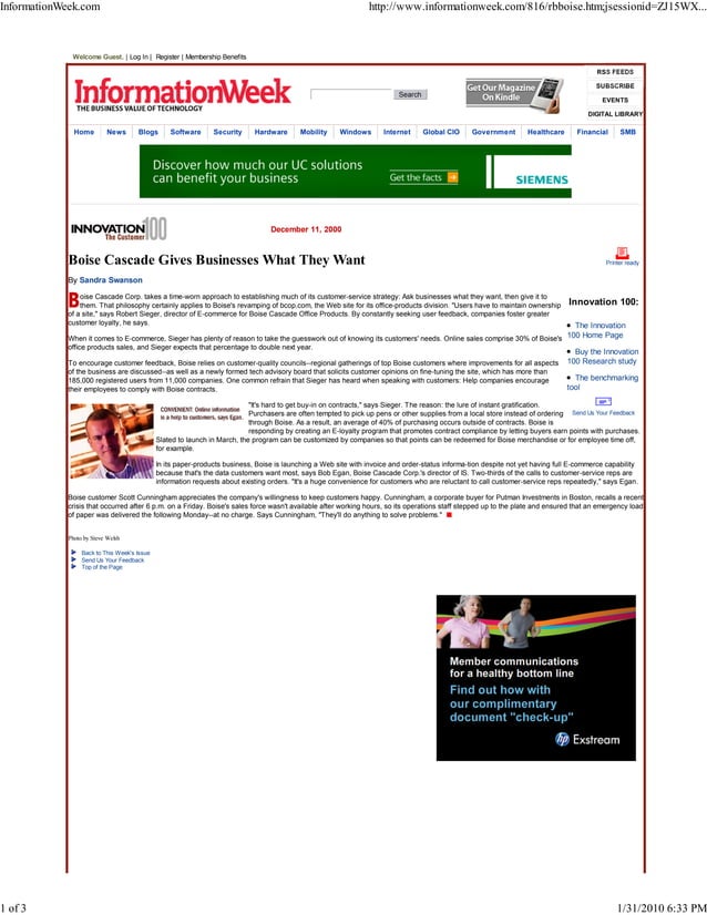 InformationWeek | PDF