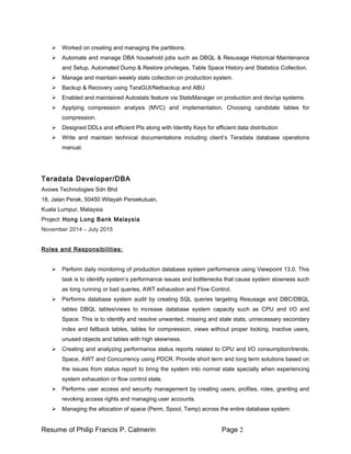 Philip_Calmerin_Updated_CV_2016 | DOC