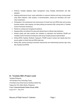 Philip_Calmerin_Updated_CV_2016 | DOC