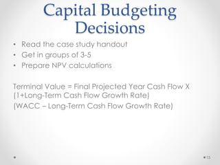 Multinational Capital Budgeting | PPTX