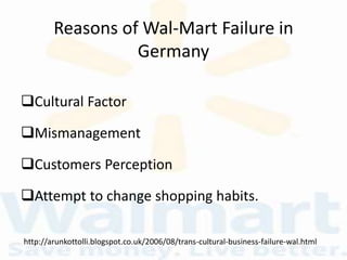 Wal-Mart’s Foreign Expansion | PPTX