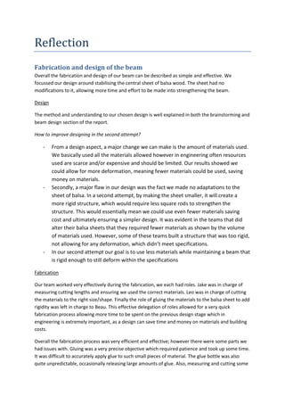 ENGG101- final report | PDF