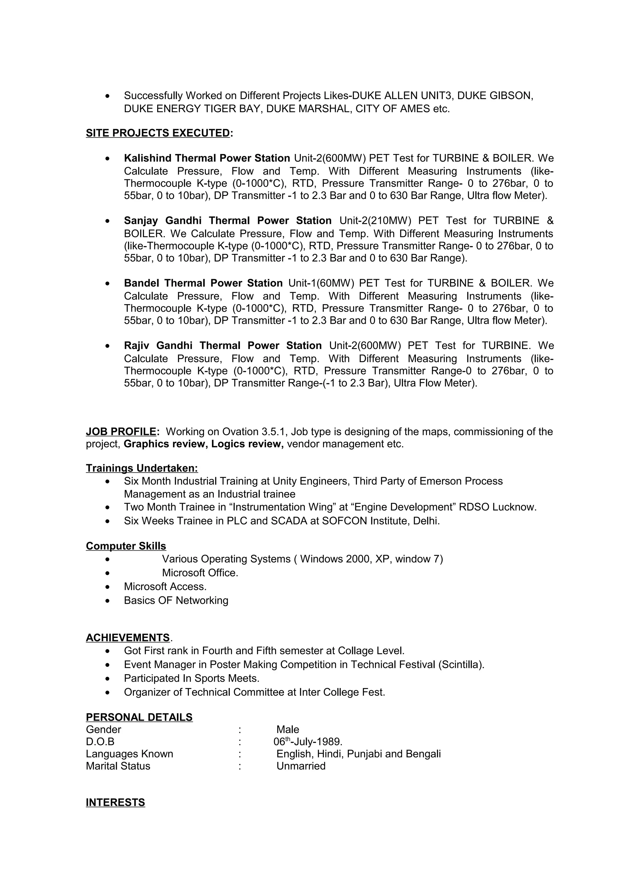 ajay kumar resume | DOC