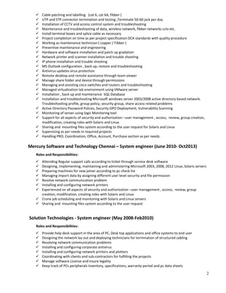 IT Resume - Joshy | PDF