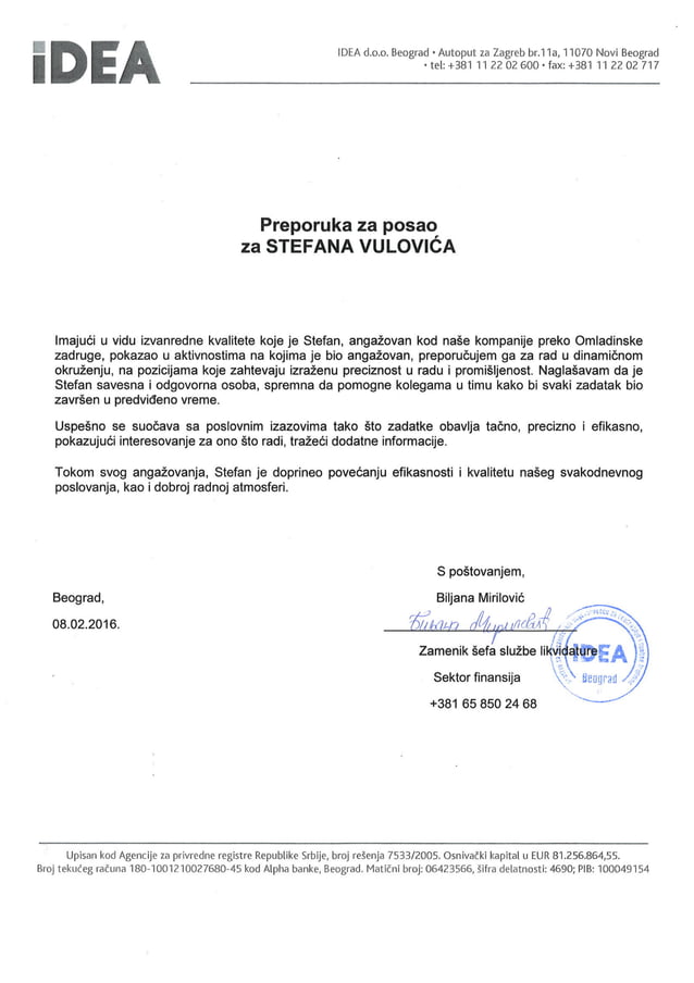 Preporuka za posao.PDF