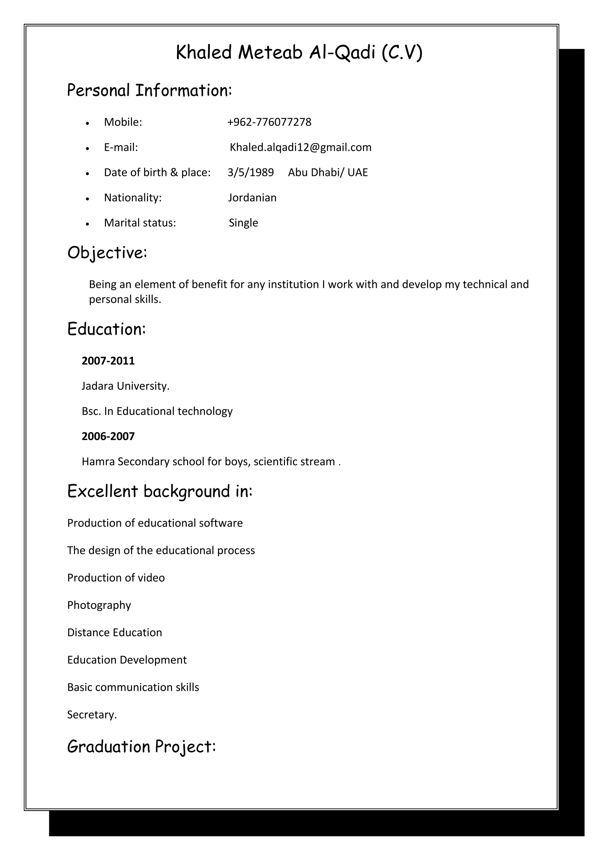 khaled_..CV_01_ - Copy(2) (1) | DOC