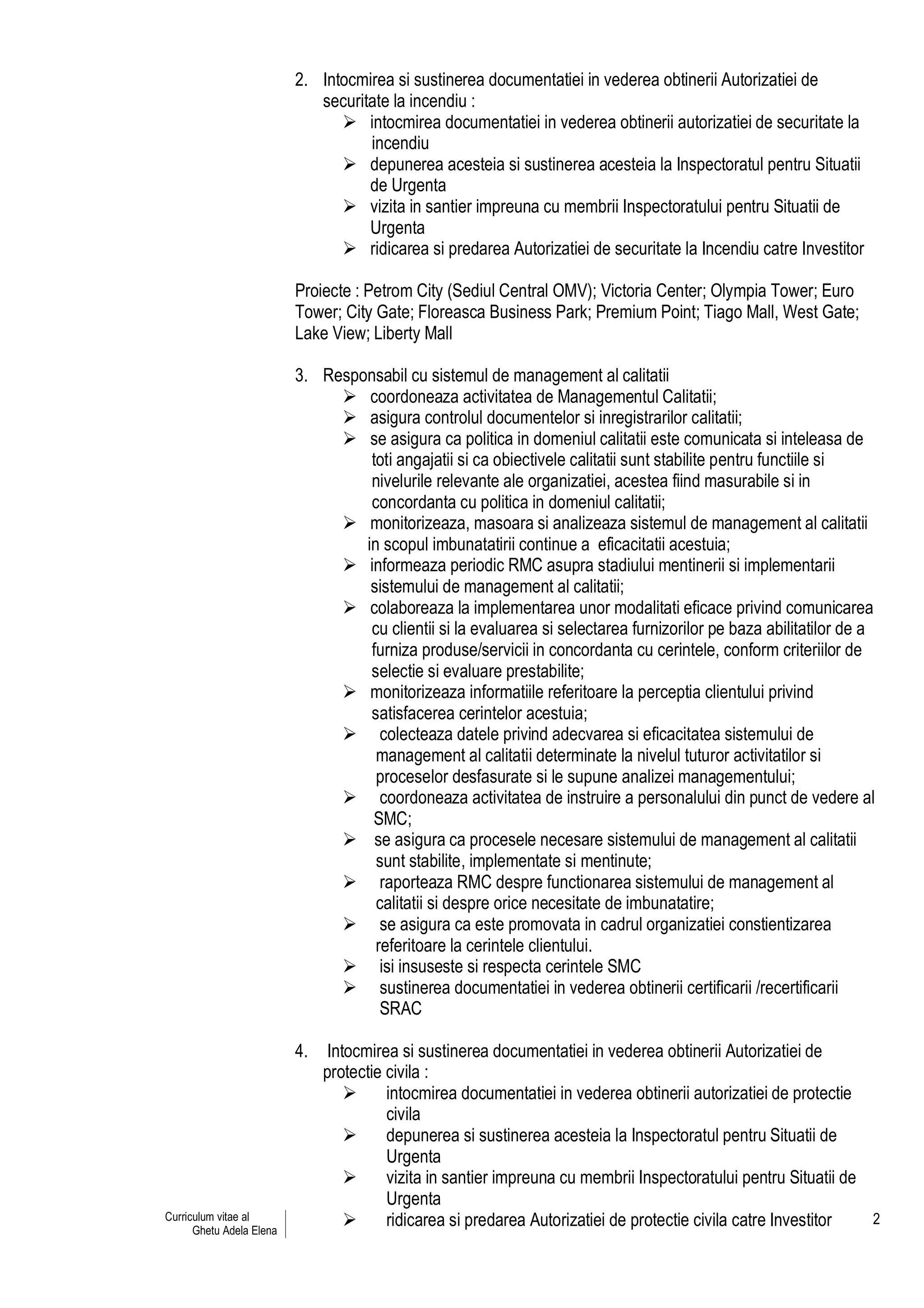 inginer Ghetu Adela Elena | PDF