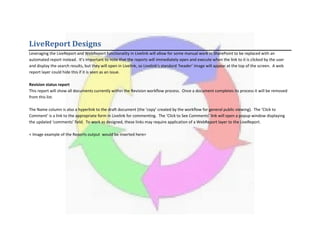 Design Document Sample | PDF | Desktop Publishing | Computer Software ...