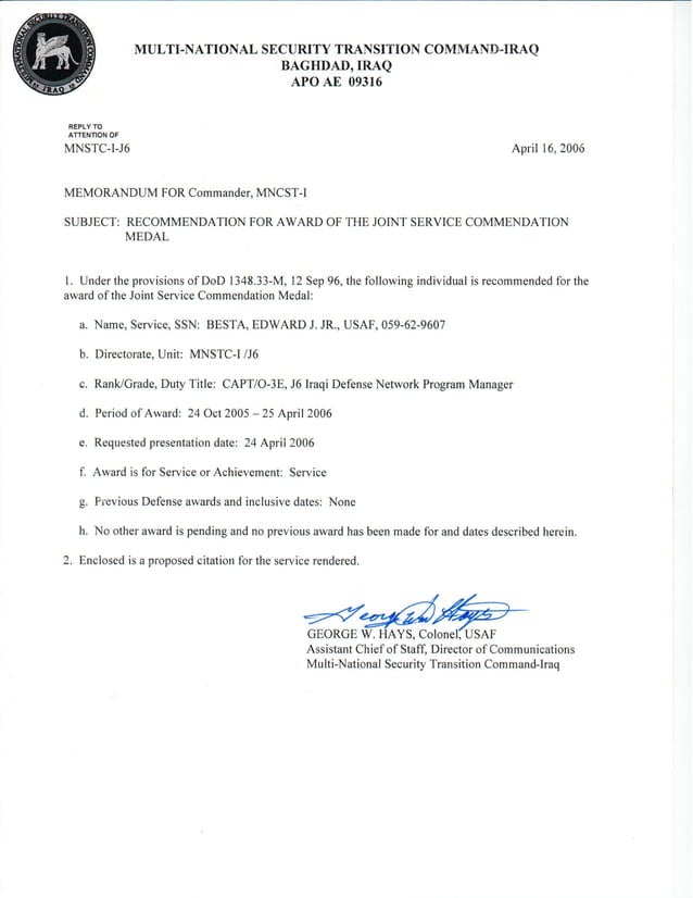 Besta JSCM 2006 | PPT