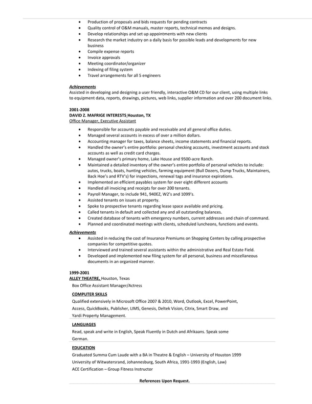 Julie Thornley Resume 2016 | PDF