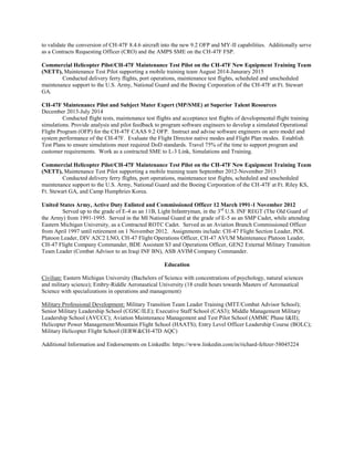 Richard T. Feltzer Dec 2015 Resume | PDF