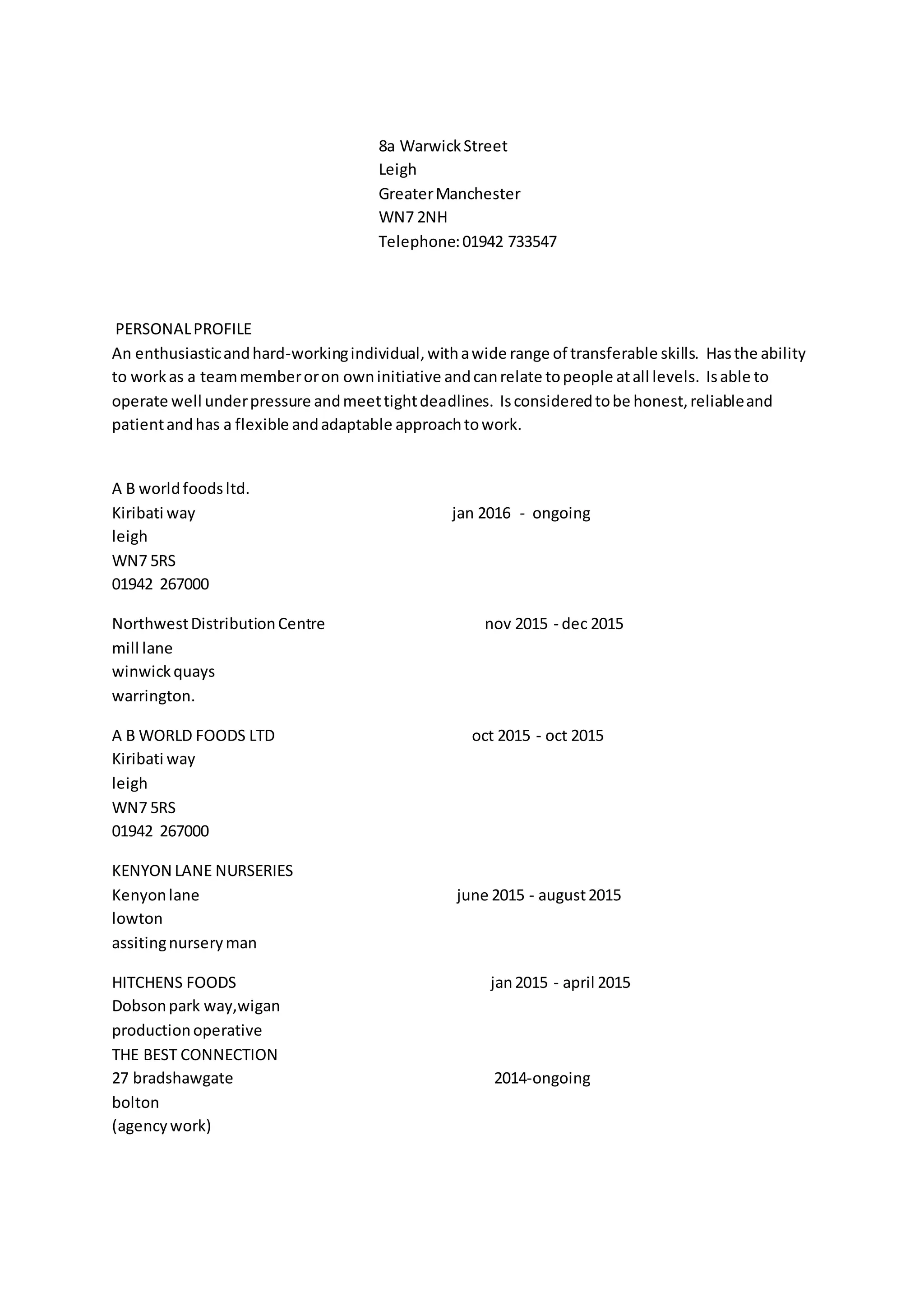 arthur scott CV | PDF