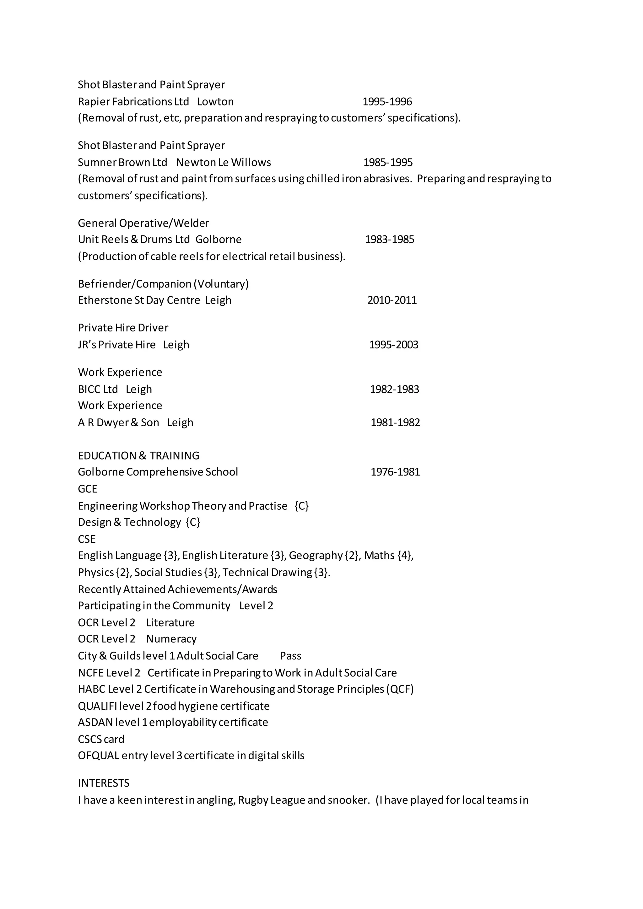 arthur scott CV | PDF