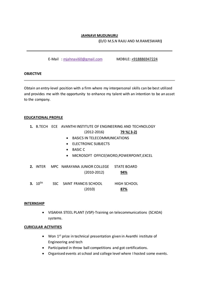 MJ RESUME | PDF