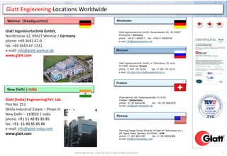 Glatt Engineering_LinkedIN 2015 | PDF