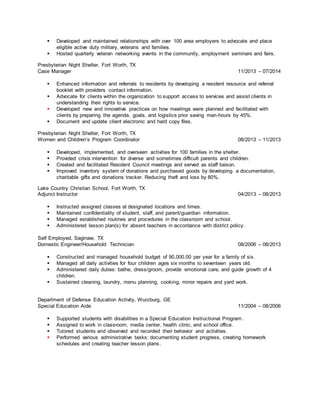 Shonda M Blair Resume 1 | PDF