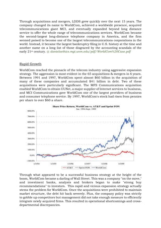 The Curious Case of WorldCom | PDF