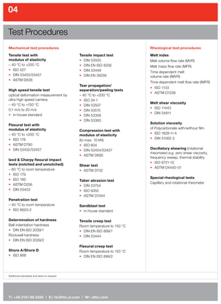UL TTC brochure and insert | PDF