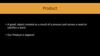 Analysing Product gaps in retail apparel sector. | PPT