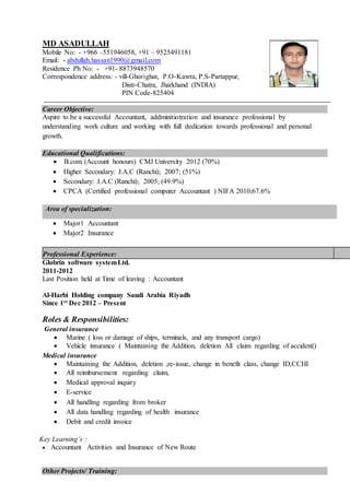 CURRICULUM VITA-1 | PDF