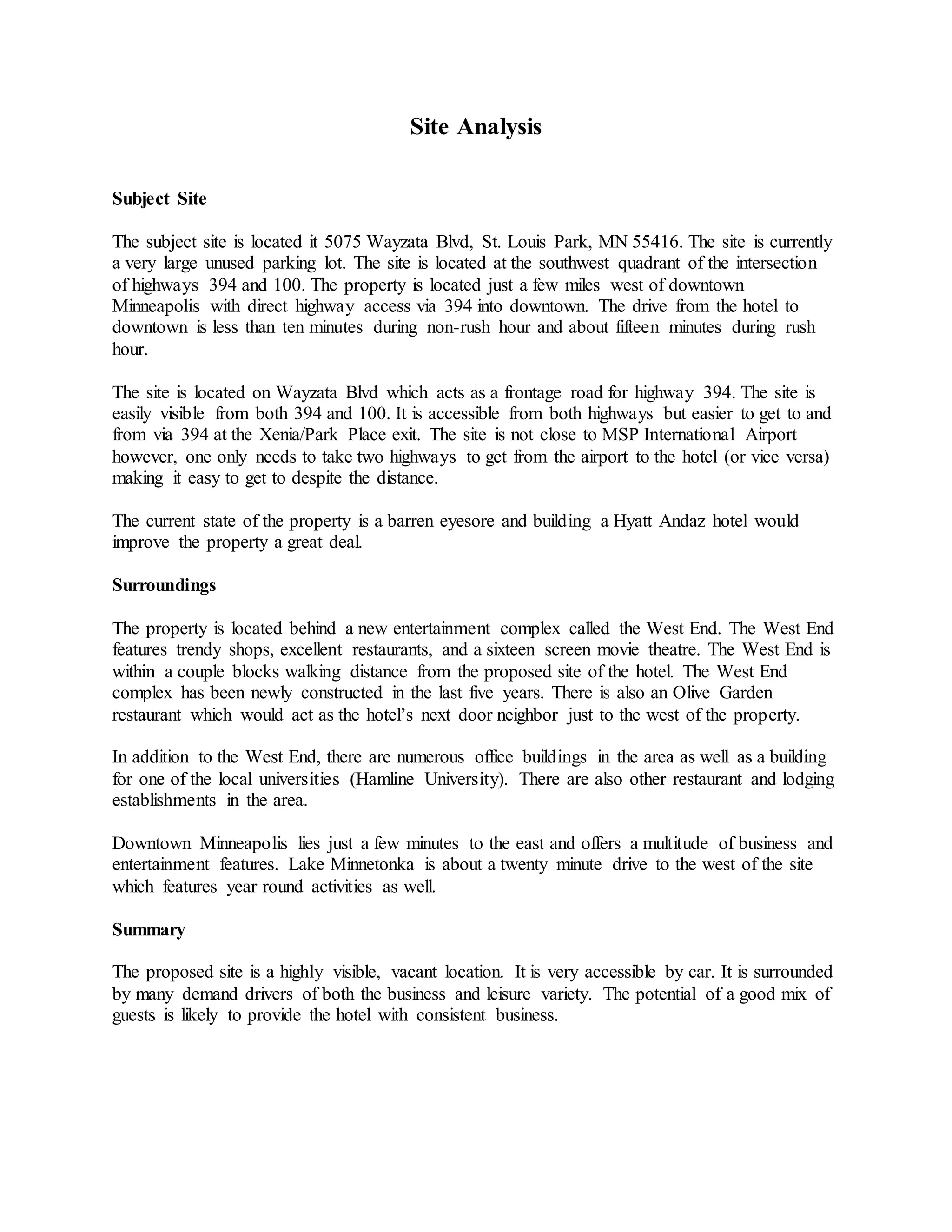 Final Feasibility Project | DOCX