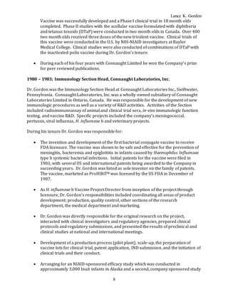 Lance Gordon CV 03042015 | DOCX