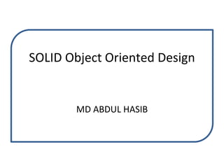 SOLID | PPT